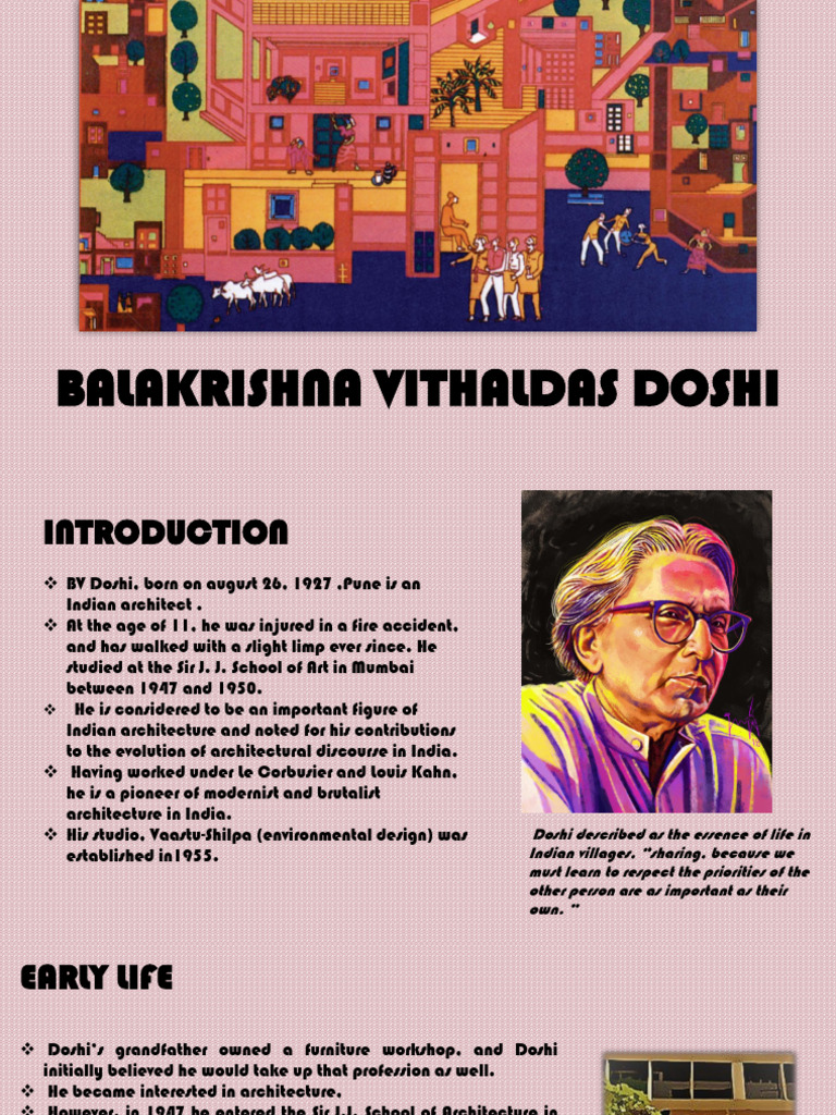 BV Doshi | PDF