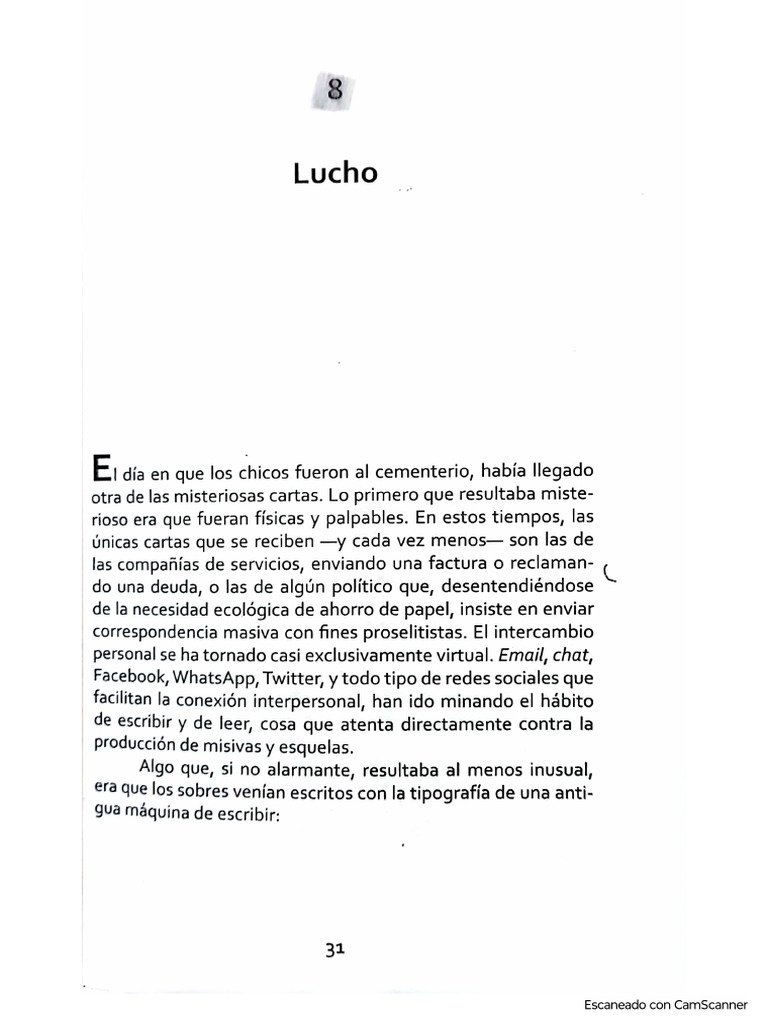 La Cripta de Los Casares Capítulo 8 Lucho | PDF