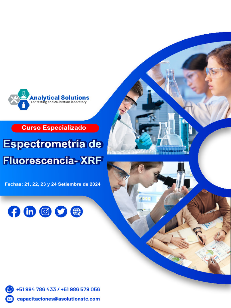 Curso Especializado XRF Setiembre 2024 | PDF