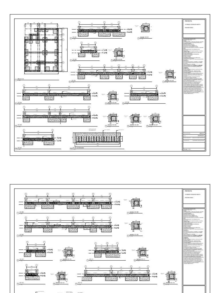 Planos Granada Meta | PDF
