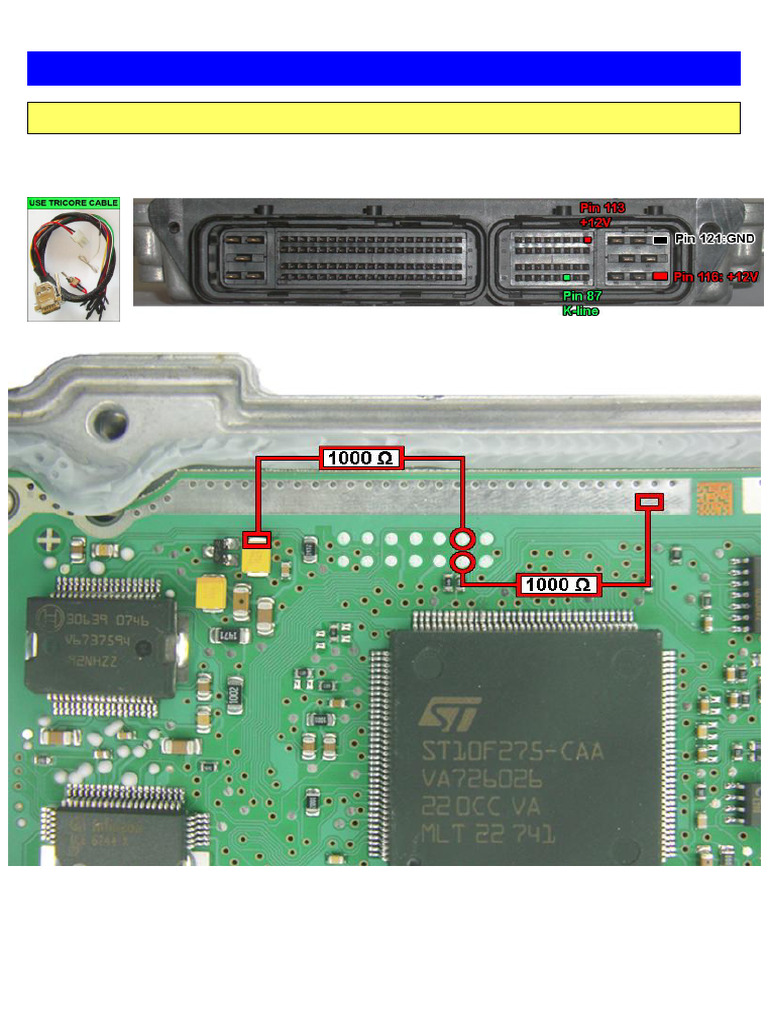 Bootst10c167 Bosch Me7.9.51 Toyota | PDF