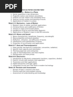 SS1-SS3 Physics Scheme of Work | PDF | Waves | Force