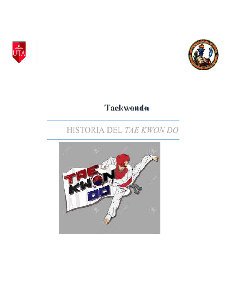 Historia Del TAE KWON DO | PDF | Taekwondo | Ciencias sociales
