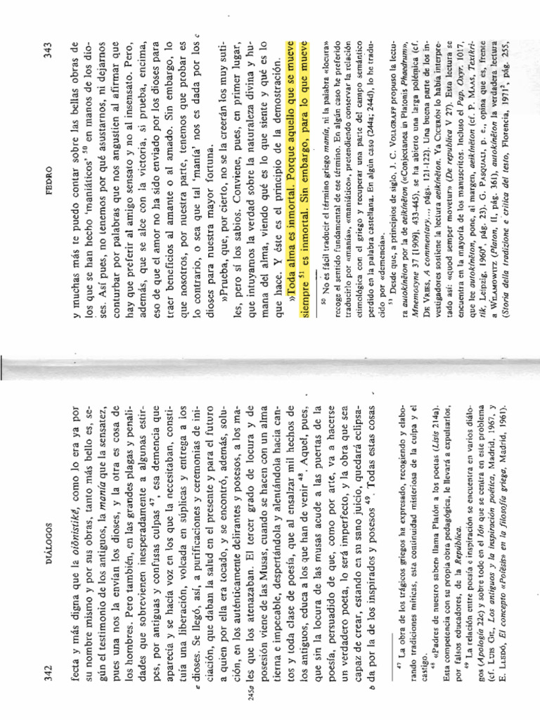 Fedro Fragmentos | PDF