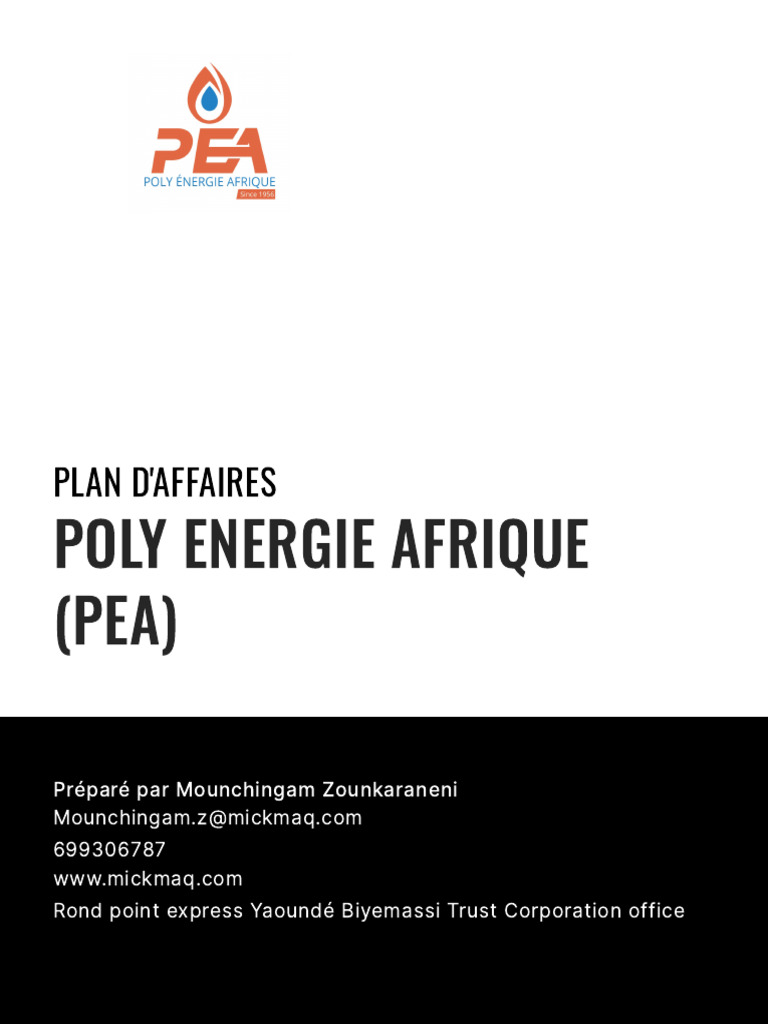 Venturekit Business Plan Pdf