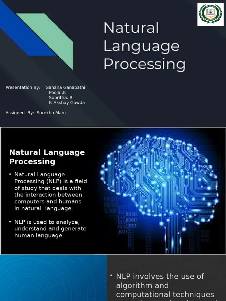 Natural Language Processing | PDF | Semantics | Automation