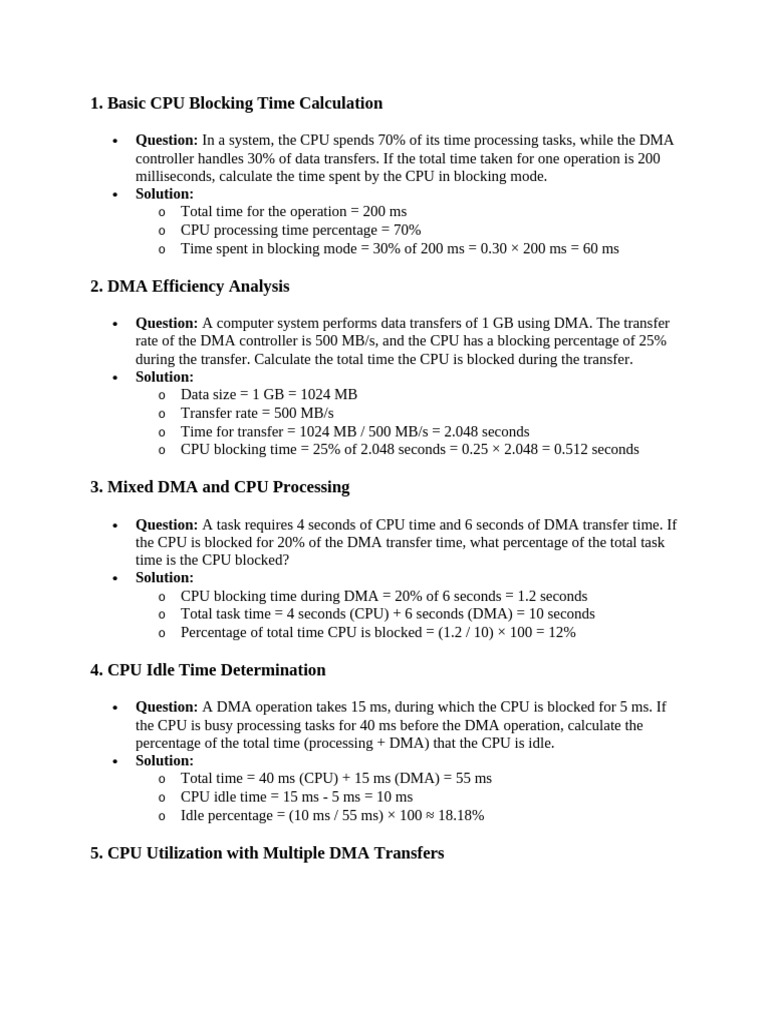 DMA Related Math | PDF