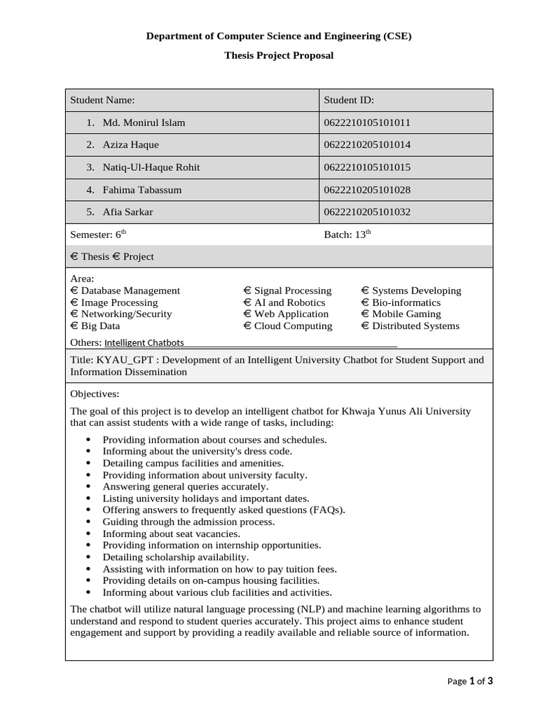 Proposal | PDF