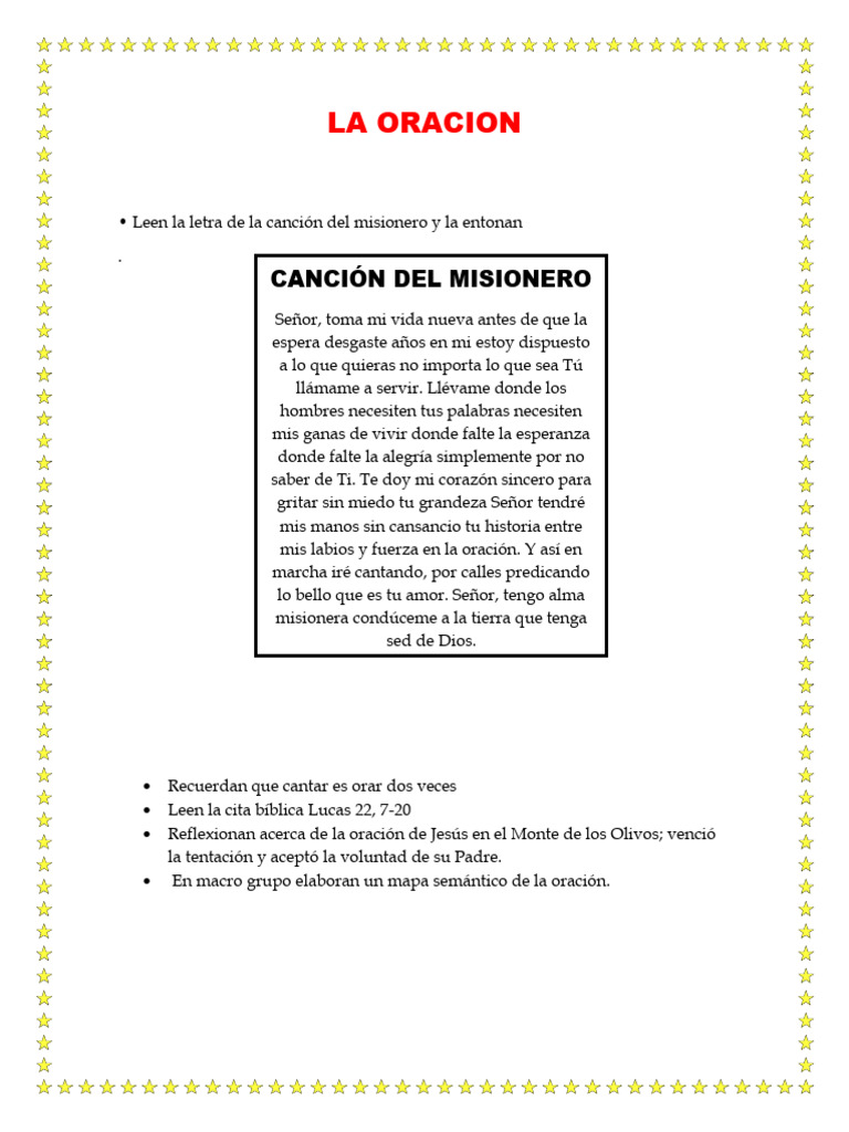 LA ORACION | PDF
