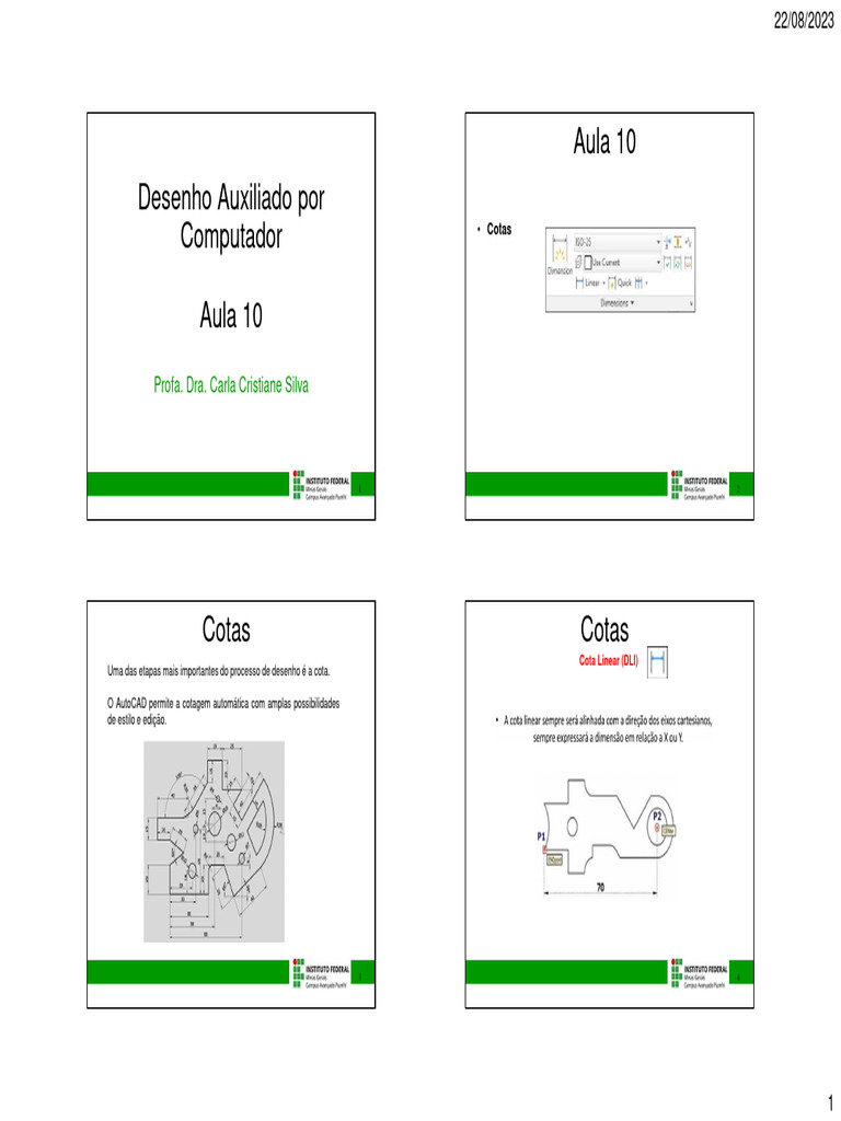 AutoCAD 10 Cotas | PDF