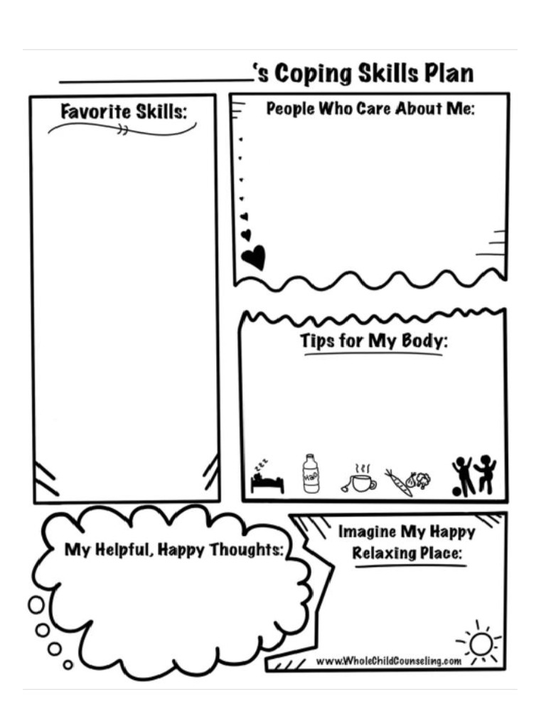 Coping Plan Worksheet | PDF