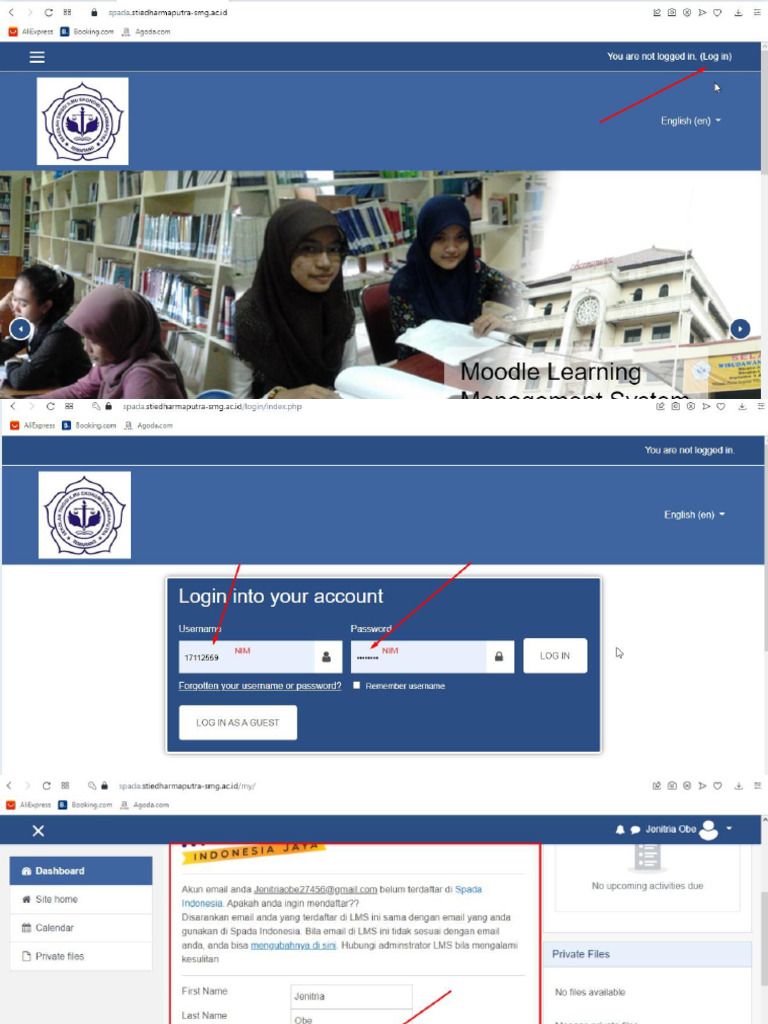 Petunjuk - Aktivasi & Akngket MHS | PDF