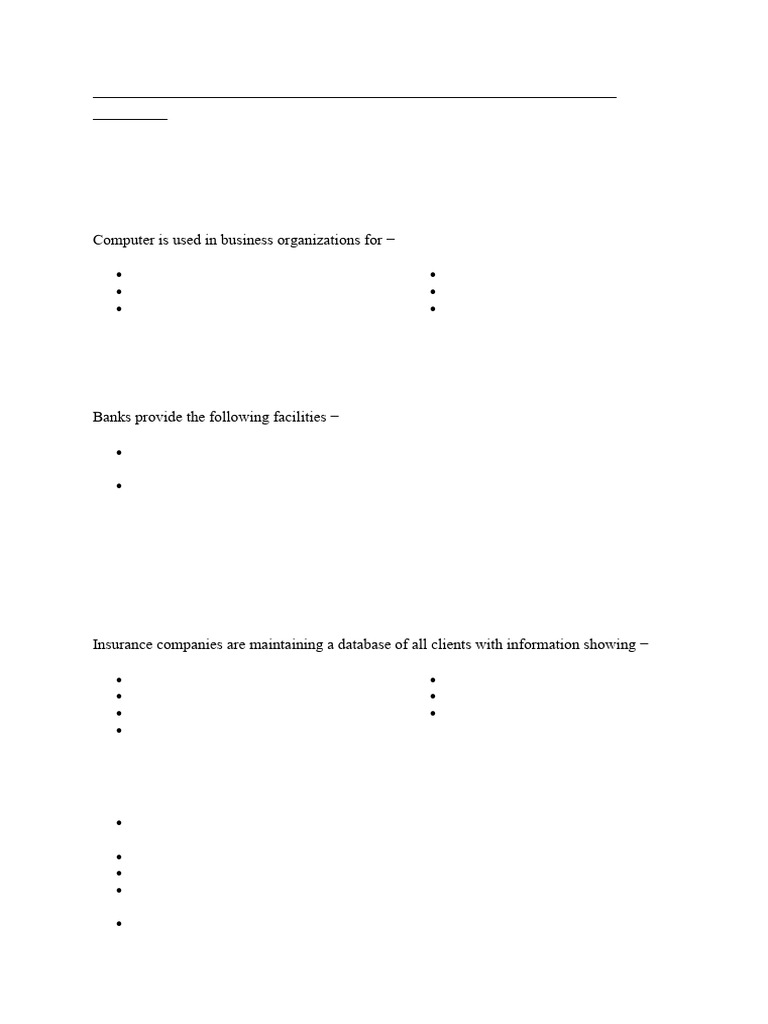 Industrial and Commercial Application of Computers | PDF