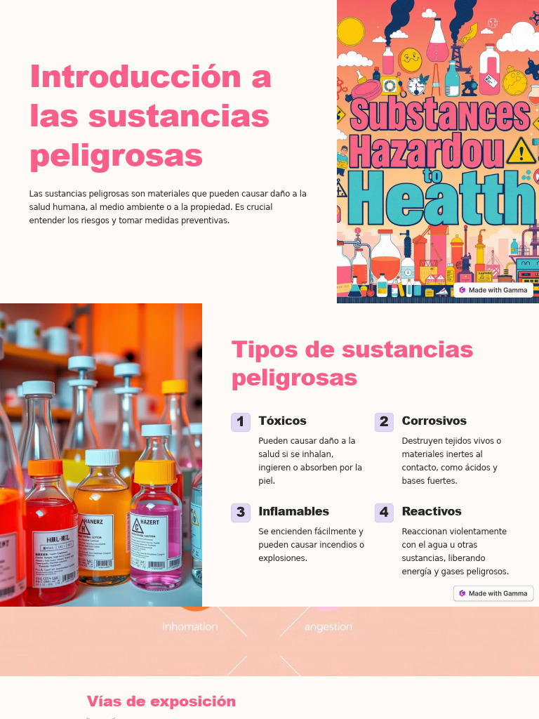 Introduccion-a-las-sustancias-peligrosas | PDF