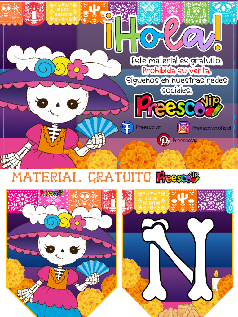 Banner Noviembre Preesco Vip 2023 Material Gratuito | PDF