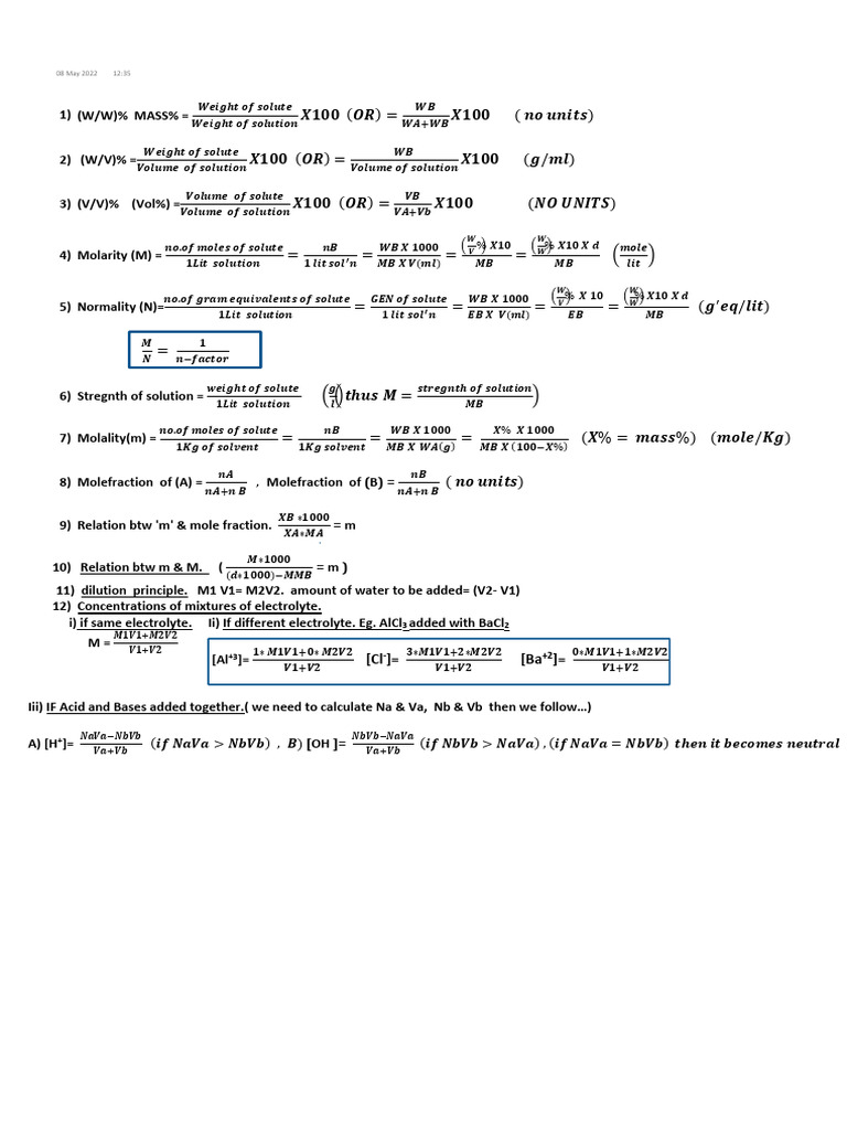 Formula Engg | PDF