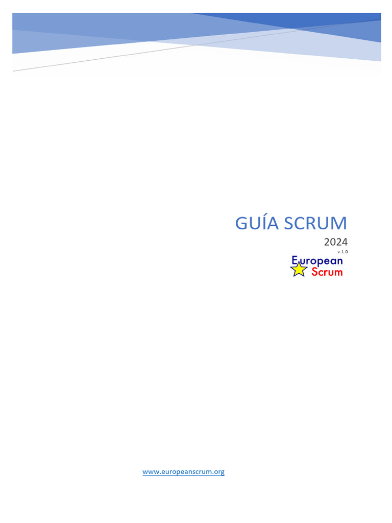 Guía Scrum Oficial.2024.v1.0 | PDF