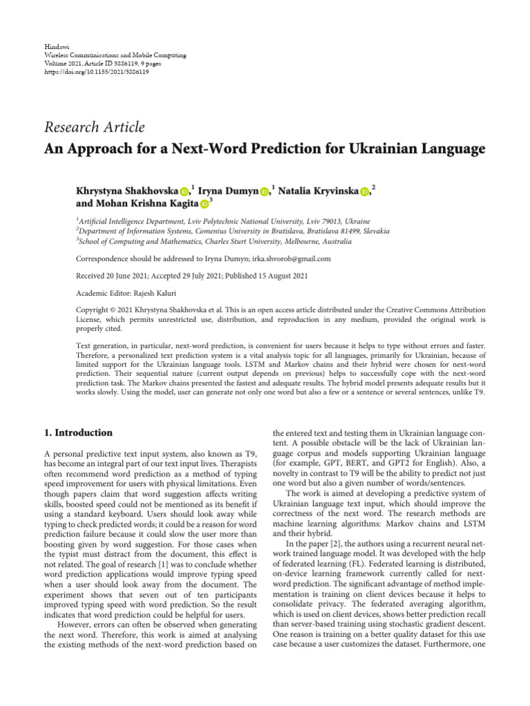 Published Article | PDF