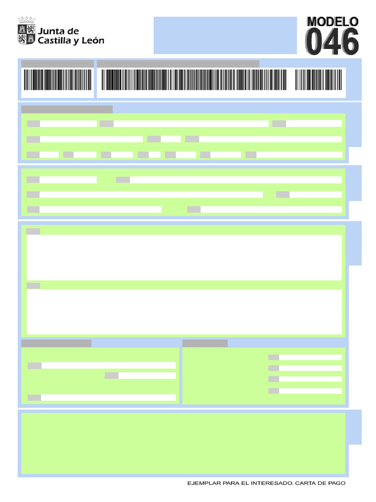 Modelo 046 Adrian Del Valle Justificante | PDF