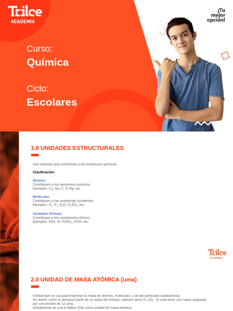 Unidades Químicas de Masa | PDF