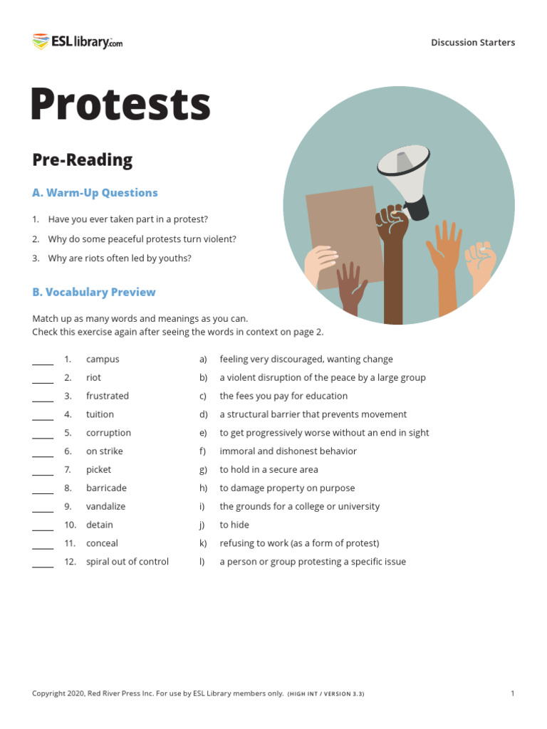 Protests | PDF