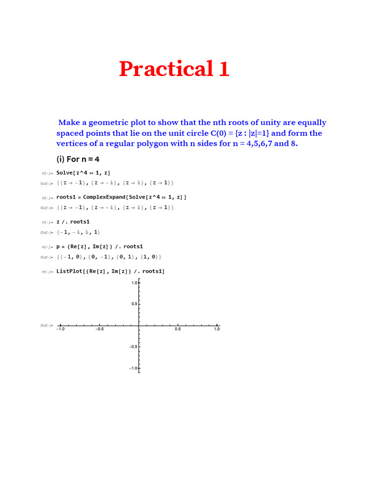 Practical 1 | PDF
