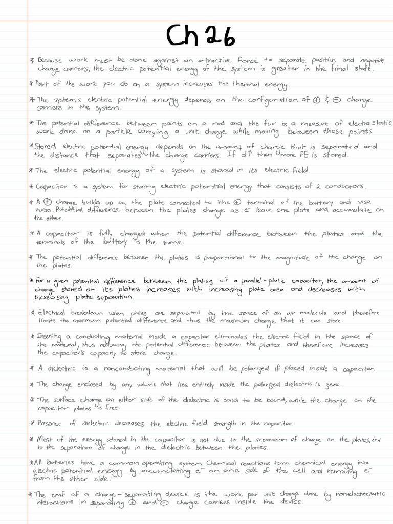 Physics Block 4 Textbook Notes | PDF