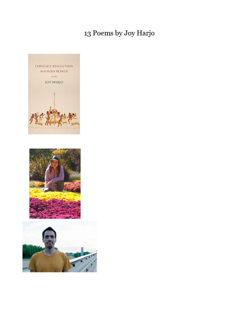 13 Poems by Joy Harjo English 1 | PDF