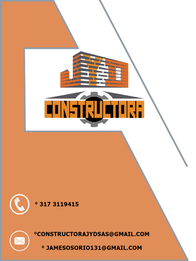 Portafolio de Servicios Constructora Jyd | PDF