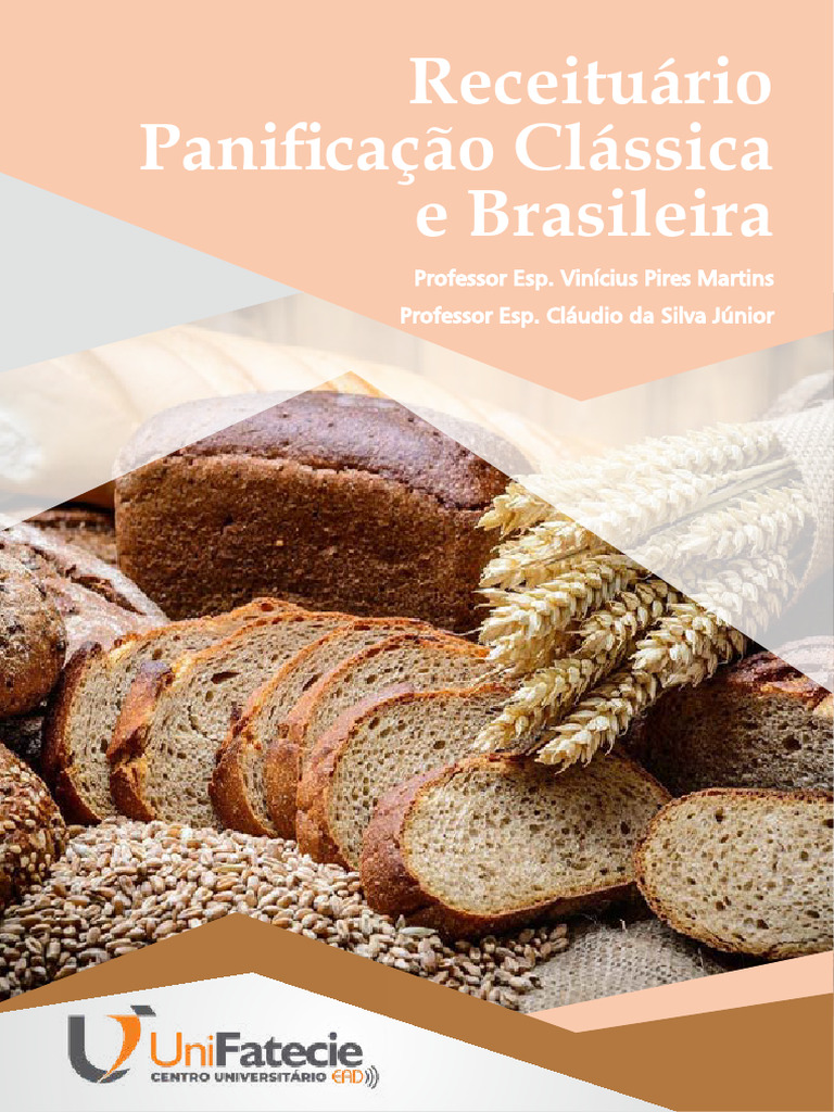 Receituário - Panificação Clássica e Brasileira | PDF