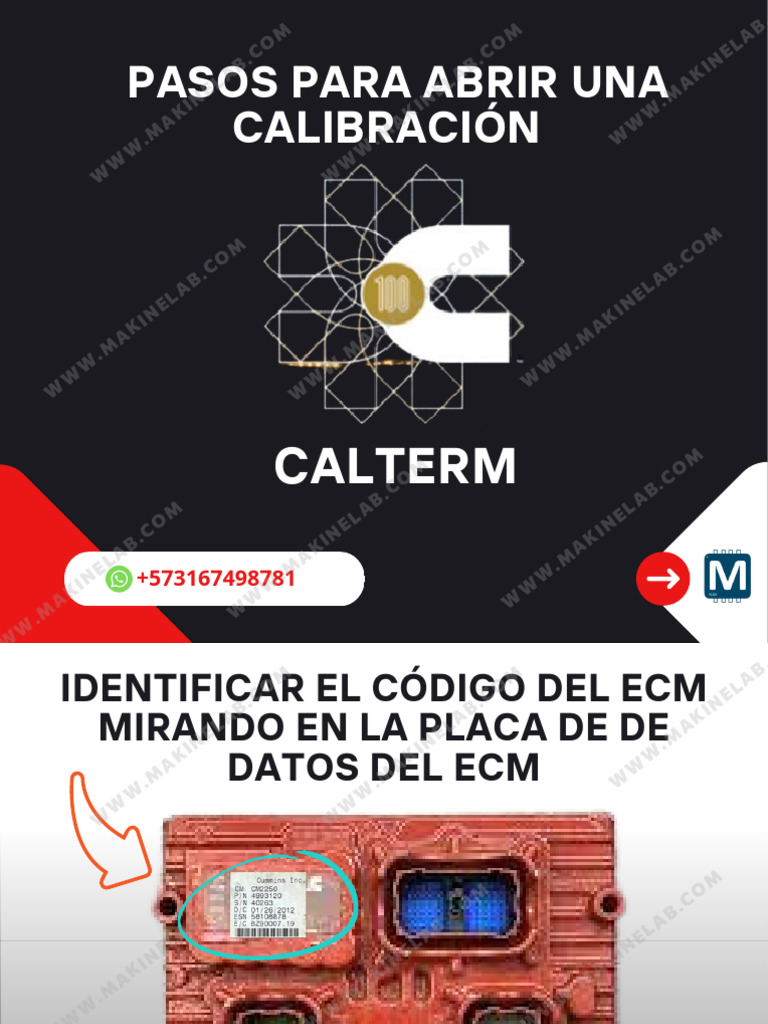 Pasos para Abrir Una Calibración en Calterm 3 | PDF