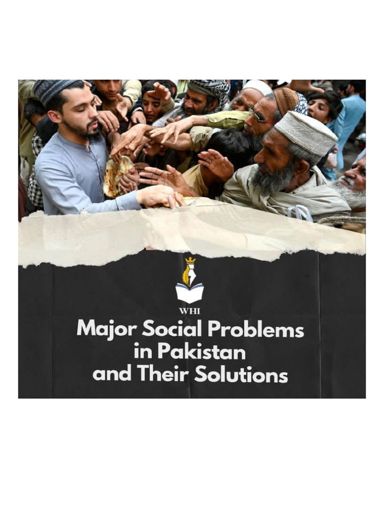 Major Social Problems in Pakistan & Their Solutions | PDF