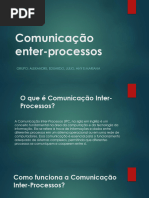 IPC Mac OS X | PDF | Kernel (sistema operacional) | Sistema operacional