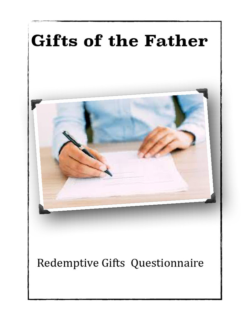 Gifts of The FATHER Redemptive Gifts Questionnaire | PDF