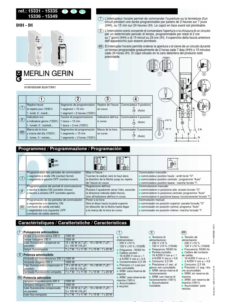 Schneider Electric 15336 | PDF