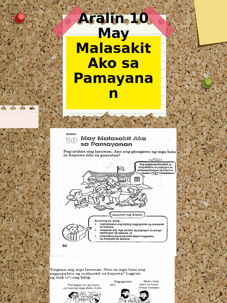 ESP 2ndQ Aralin 10 - May Malasakit Ako Sa Pamayanan | PDF