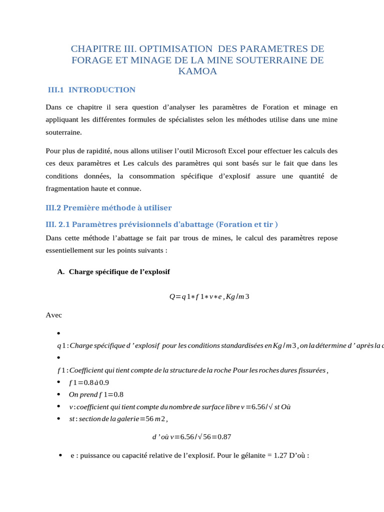 Chapitre III à Corriger | PDF