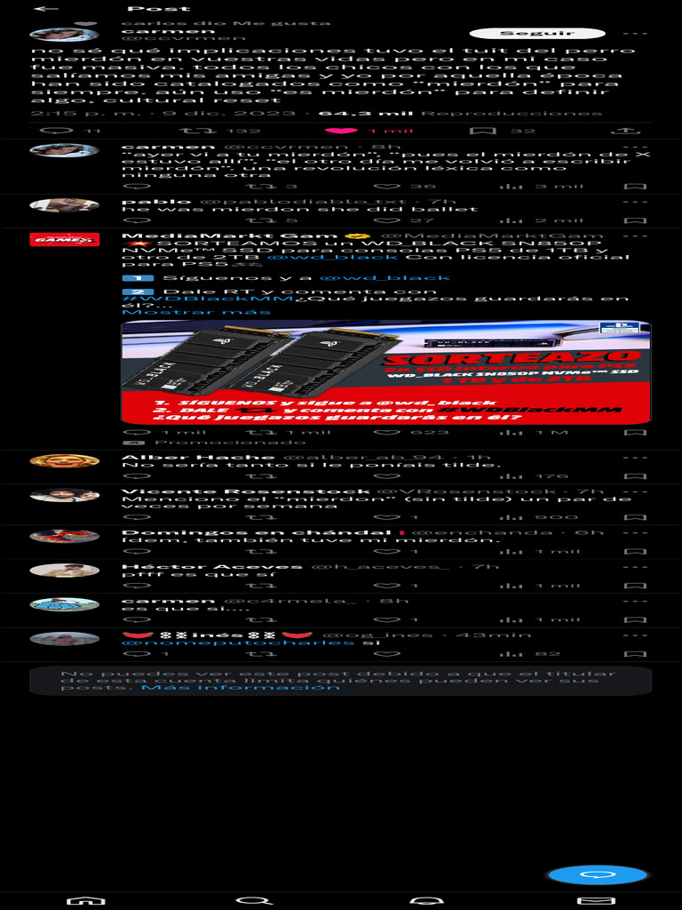 Carmen en X No Sé Qué Implicaciones Tuvo El Tuit Del Perro Mierdón en ...