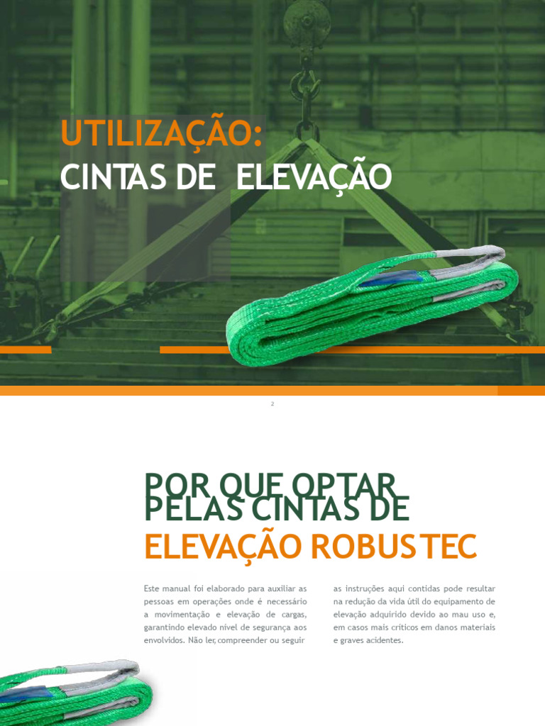 Ebbook Manual de uso de cintas de elevación | PDF