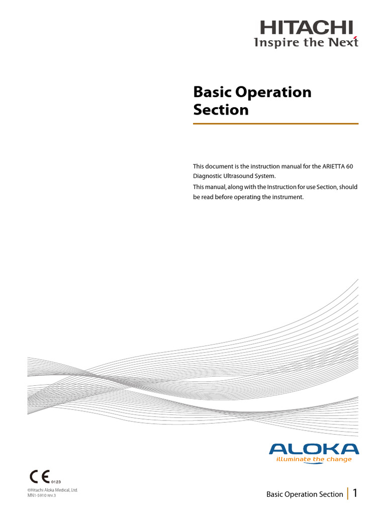 Basic Operation Section | PDF