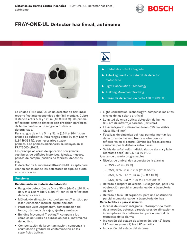 FRAY ONE UL Data Sheet esAR 90111578123 | PDF