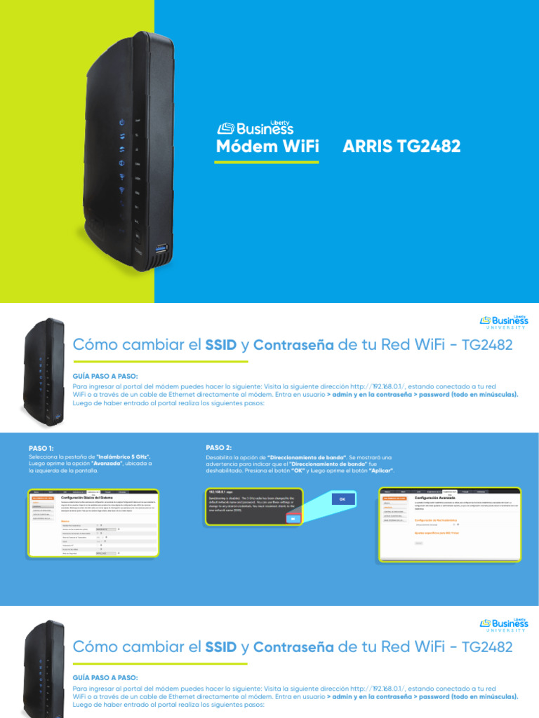 Modem Tg2482 Es | PDF