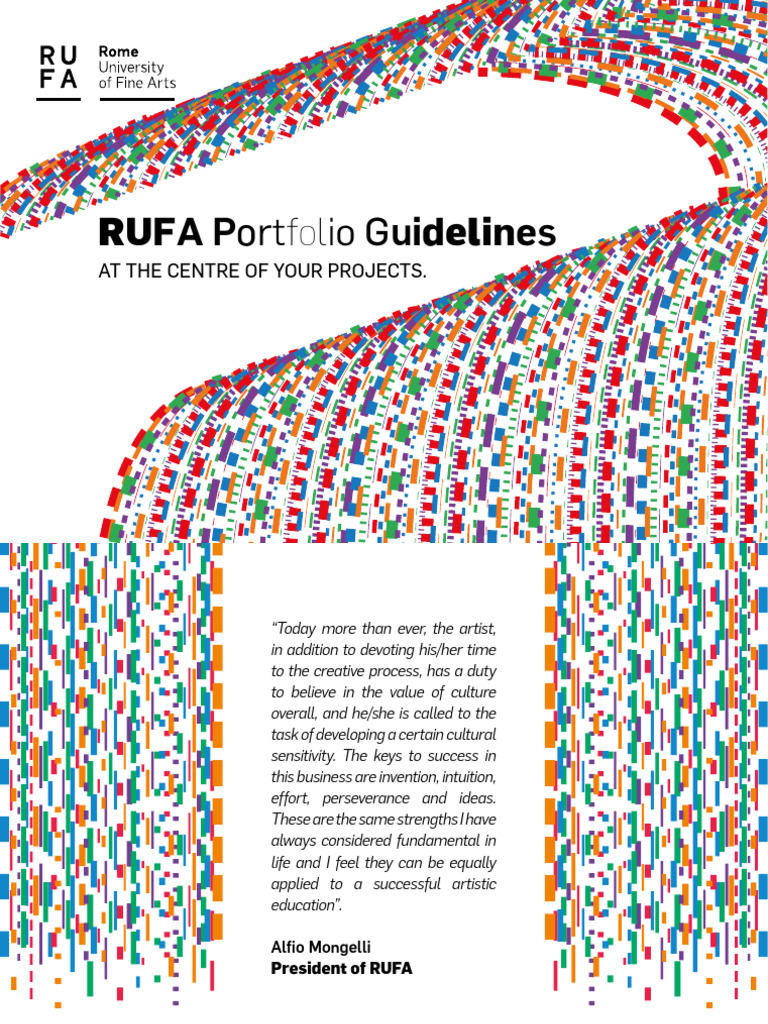 RUFA Portfolio Guidelines 0811 Compressed | PDF