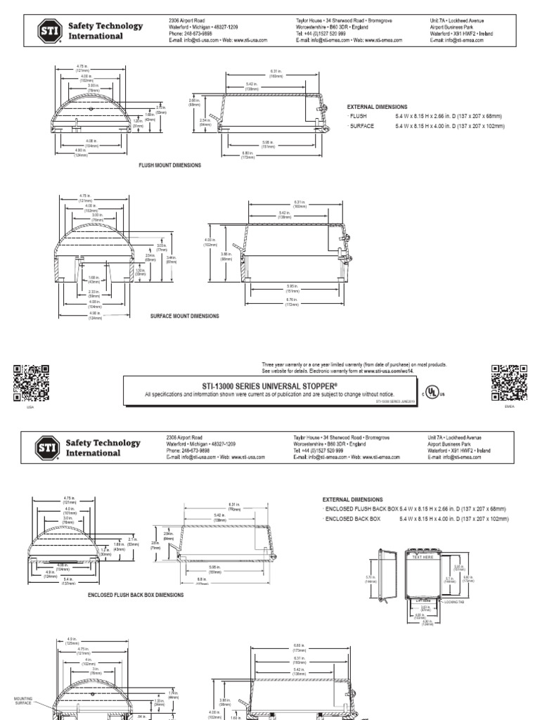 Dimensions | PDF