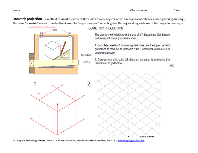 Isometric Step 1 | PDF