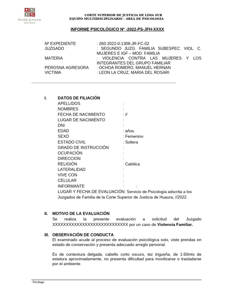 VIOLENCIA modelo (1) | PDF