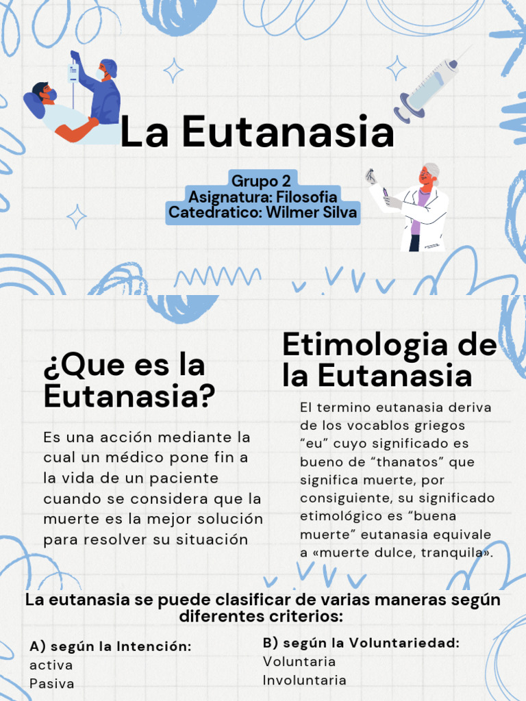 Presentación La Eutanasia 2 | PDF