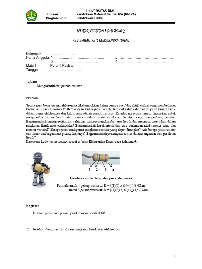 LKM 2 Eldas-Resistor 2024 | PDF