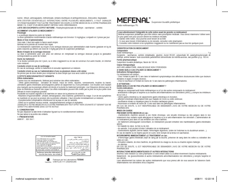 MEFENAL | PDF