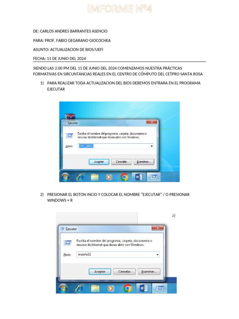 Imforme 4 (PC 4) | PDF